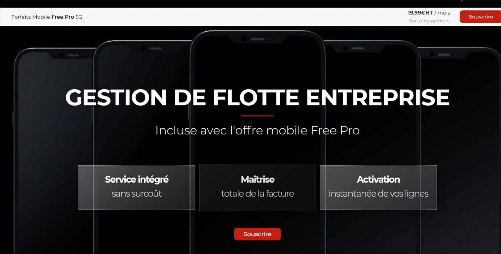 Pourquoi souscrire une offre forfait mobile pour les pros pour gérer sa flotte mobile
