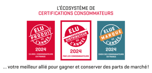 Élu produit de l'année" : Nouvelles orientations et évolution du logo