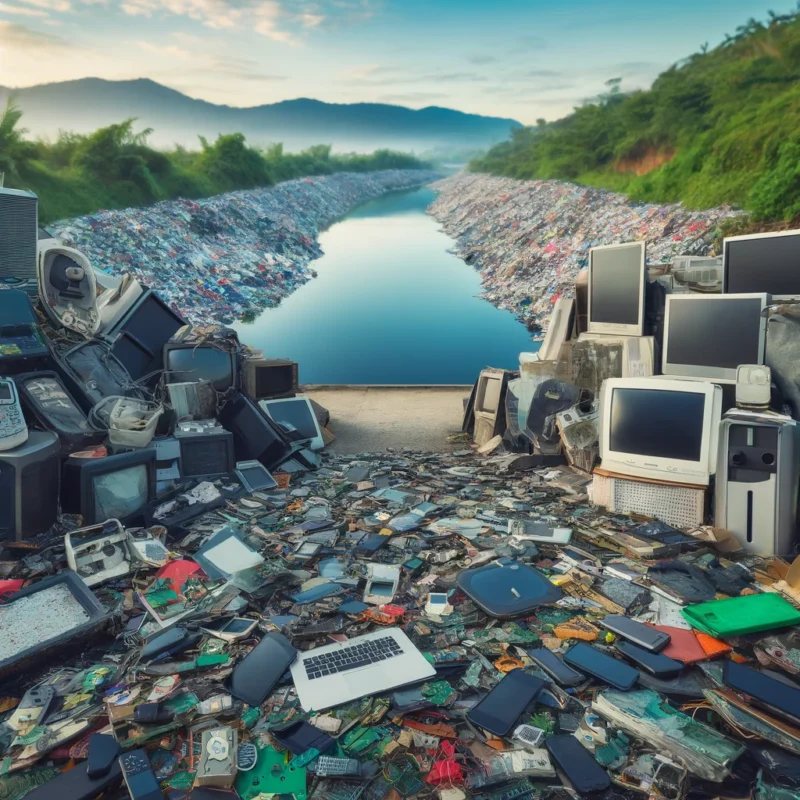 Déchets électroniques : 62 milliards de kilos en 2022